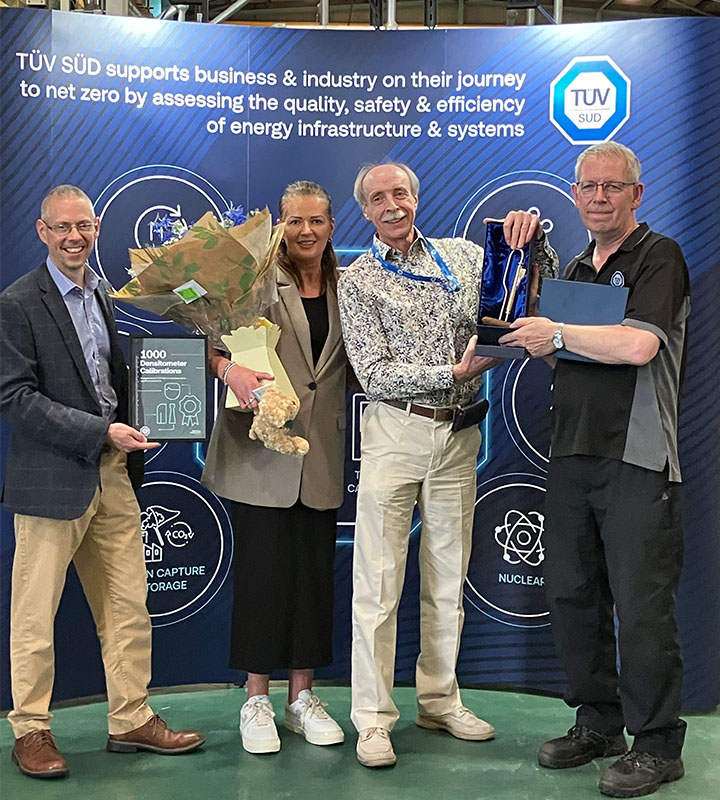 TÜV SÜD Celebrates 1000th Densitometer Calibration | TÜV SÜD